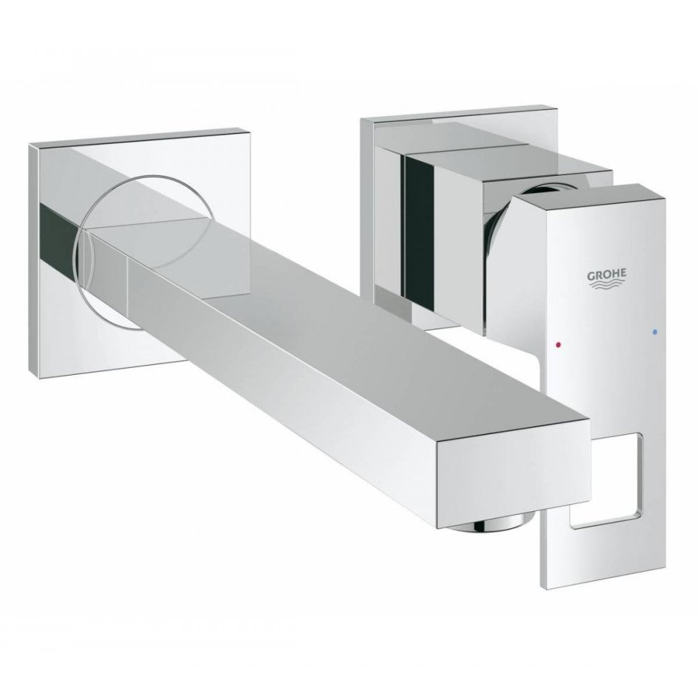 GROHE GREUC19896 EUROCUBE SINGLE-LEVER BATH MIXER - Yassine Ceramic